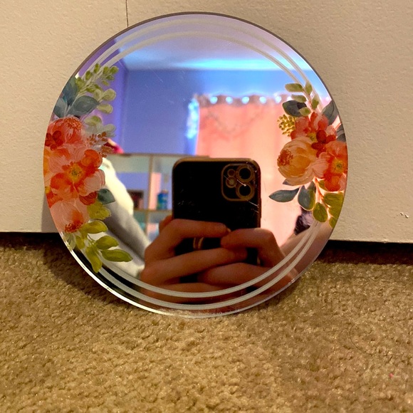Source Unknown | Other | Magnetic Circular Locker Mirror | Poshmark
